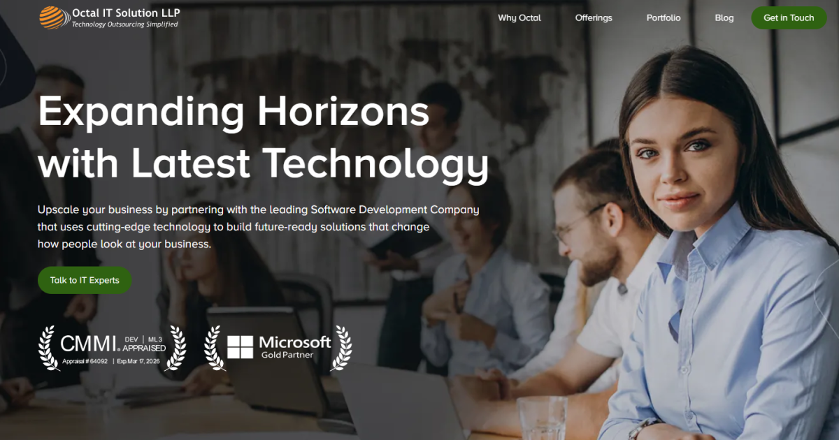 #1 App Development & AI-Powered Digital Solutions Agency USA | Octal IT ...