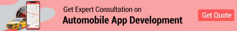 Automotive Mobile App Development Cost & Key Features