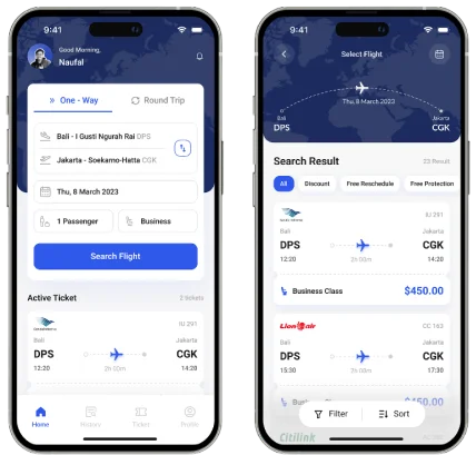 Aviation software development services | 95% client Retention