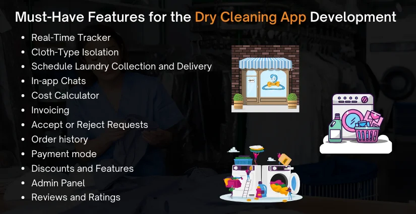 Dry Cleaning App Development: Cost and Key Features [2025]