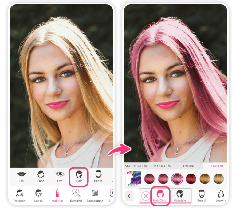 15 Best Hair Color Try On Apps in 2025