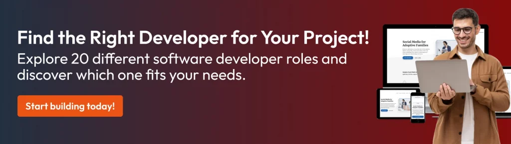 20 Different Types of Software Developers Roles in 2025