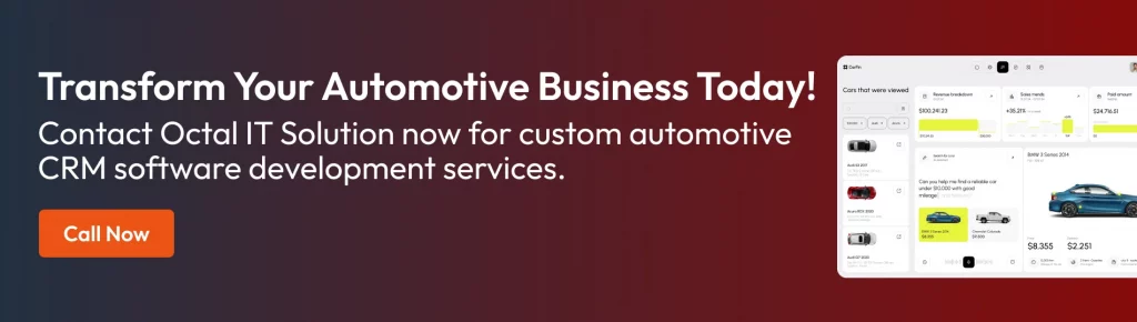 Automotive CRM Software Development: Cost & Features For 2025