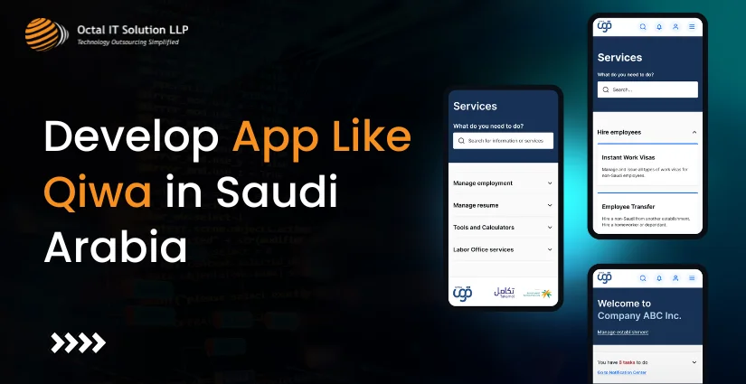 How to Develop App Like Qiwa in Saudi Arabia in 2025