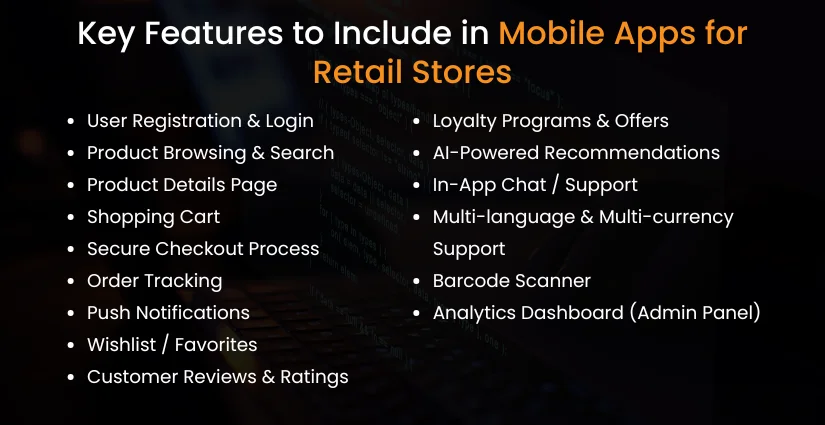 How to Develop Mobile App for Retail Store: Cost and Key Features