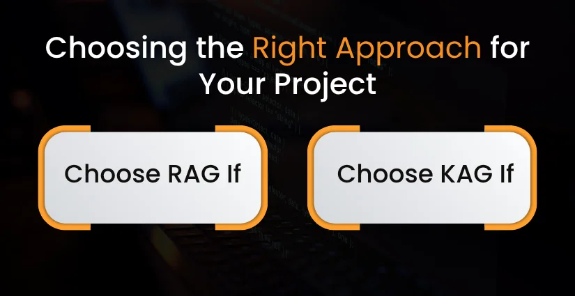 KAG vs RAG : A Developer's Guide